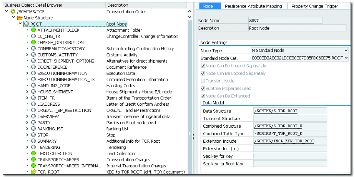 Efficient Data Storing And Processing With Bopf In Sap Tm Nav It