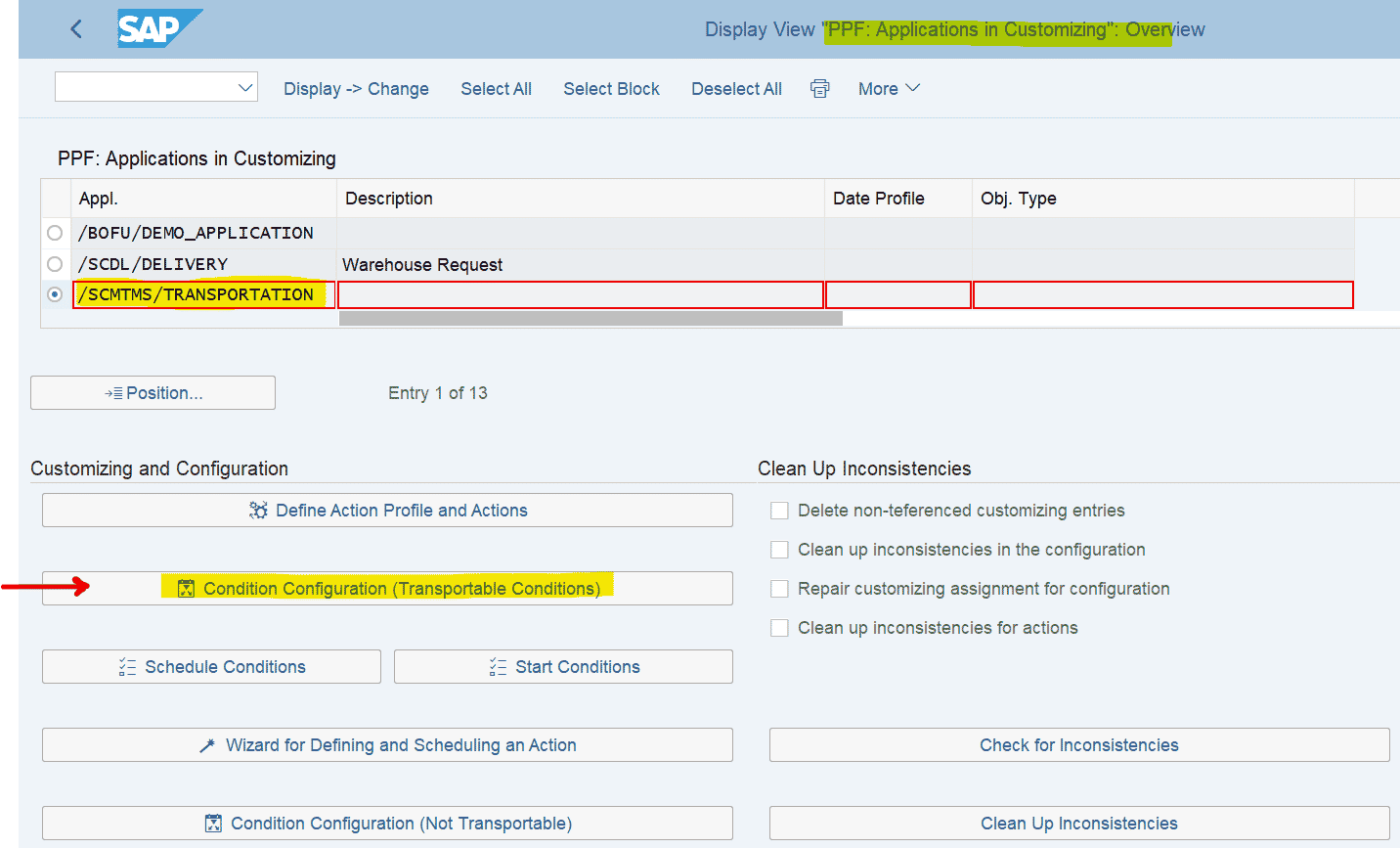 Understanding Conditions in SAP TM Output Management | NAV-IT