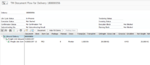 Inbound Process Flow SAP TM BN4L: Mastering Logistics | NAV-IT