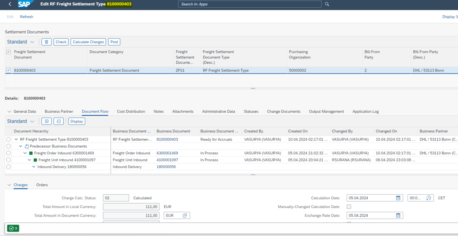 Inbound Process Flow SAP TM BN4L: Mastering Logistics | NAV-IT