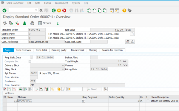 SAP TM Outbound Delivery Shipment Scenario: End-to-End Guide