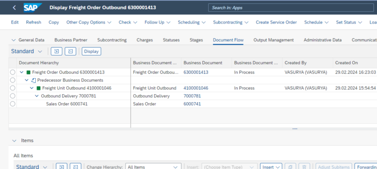 SAP TM Outbound Delivery Shipment Scenario: End-to-End Guide