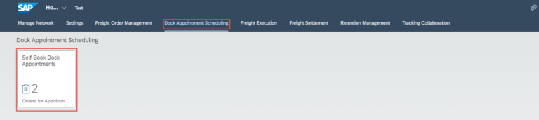Dock Appointment Scheduling for Guest Users: with SAP BN4L